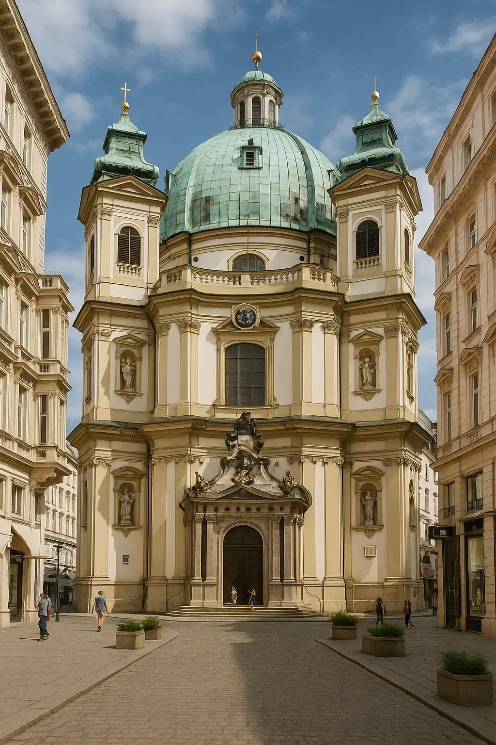 Peterskirche en Viena - viajeaviena.com